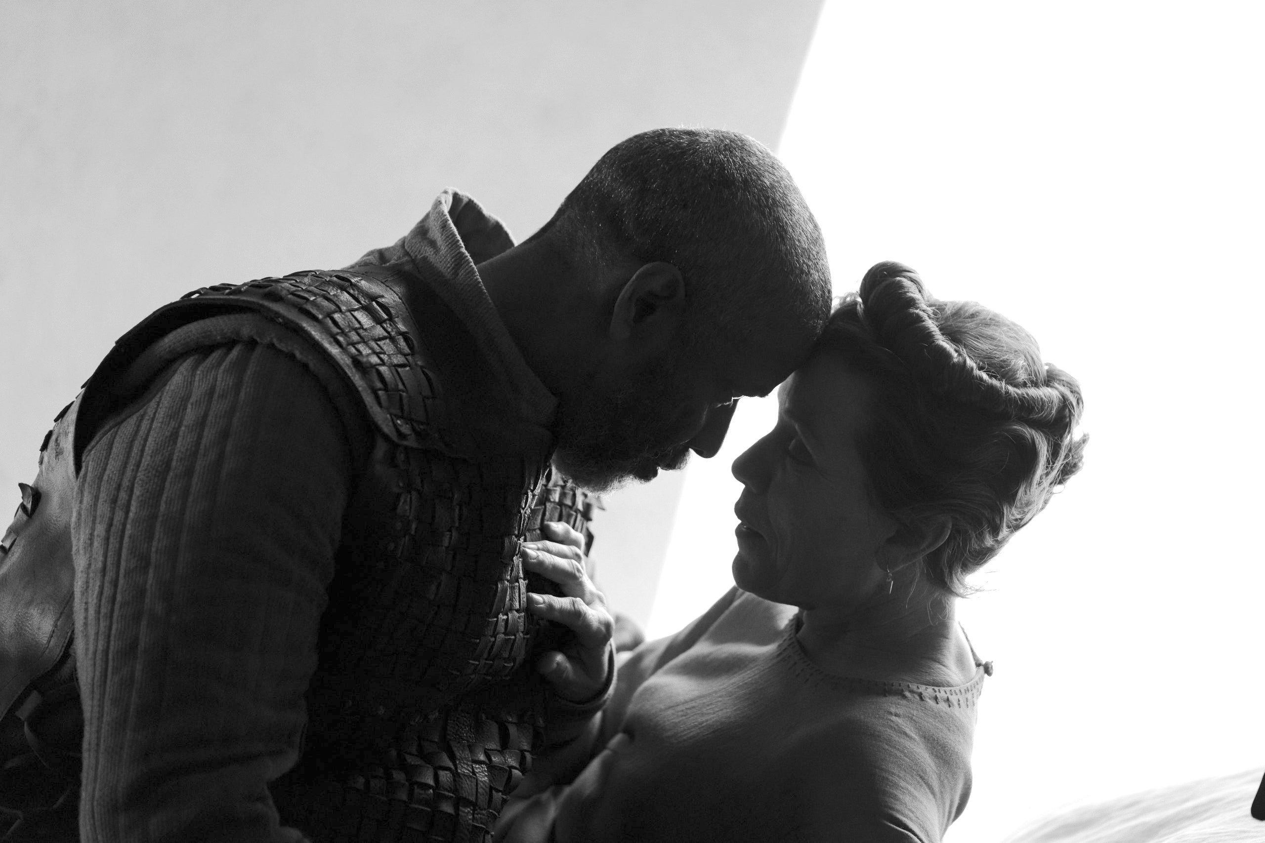 The Black and White Tragedy of Macbeth in a Brilliant Stark Construct ...