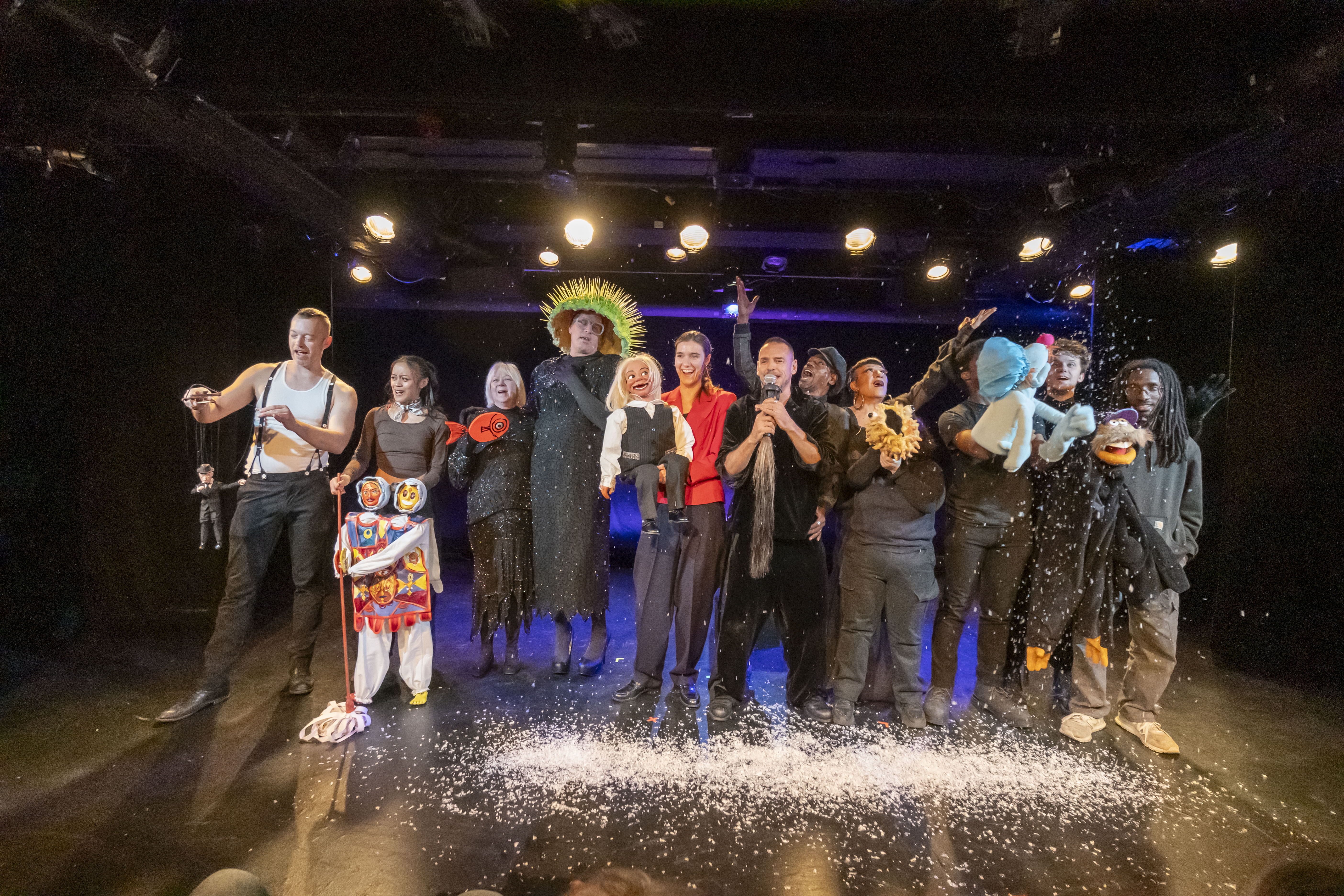 Acton Says: Heroes and Vaudevillians at Puppet Parlor 2025 – front mezz ...